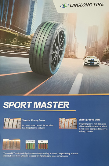 Juliste Linglong Sport Master englannin kielinen - vannetukku.fi